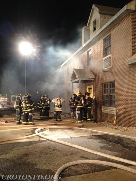 25 Volunteers Attend Live Fire Training - Croton Fire Department