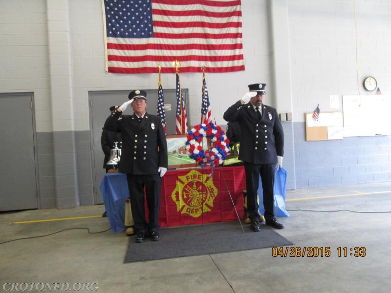 Harmon Firehouse Annual Memorial Service - Croton Fire Department
